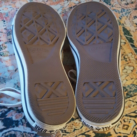 Converse | Shoes | Metallic Gold Allstar Converse | Poshmark